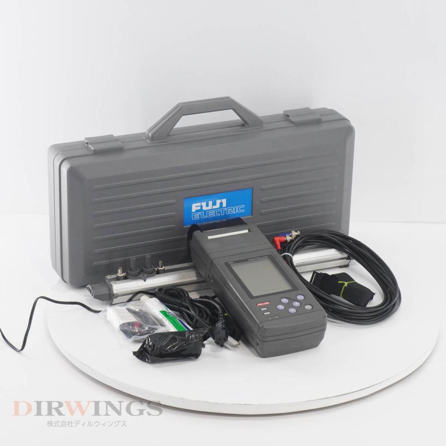 [DW]USED FUJI ELECTRIC FLC S1012 PORTAFLOW Ultrasonic Flow Meter ポータブル形 ...