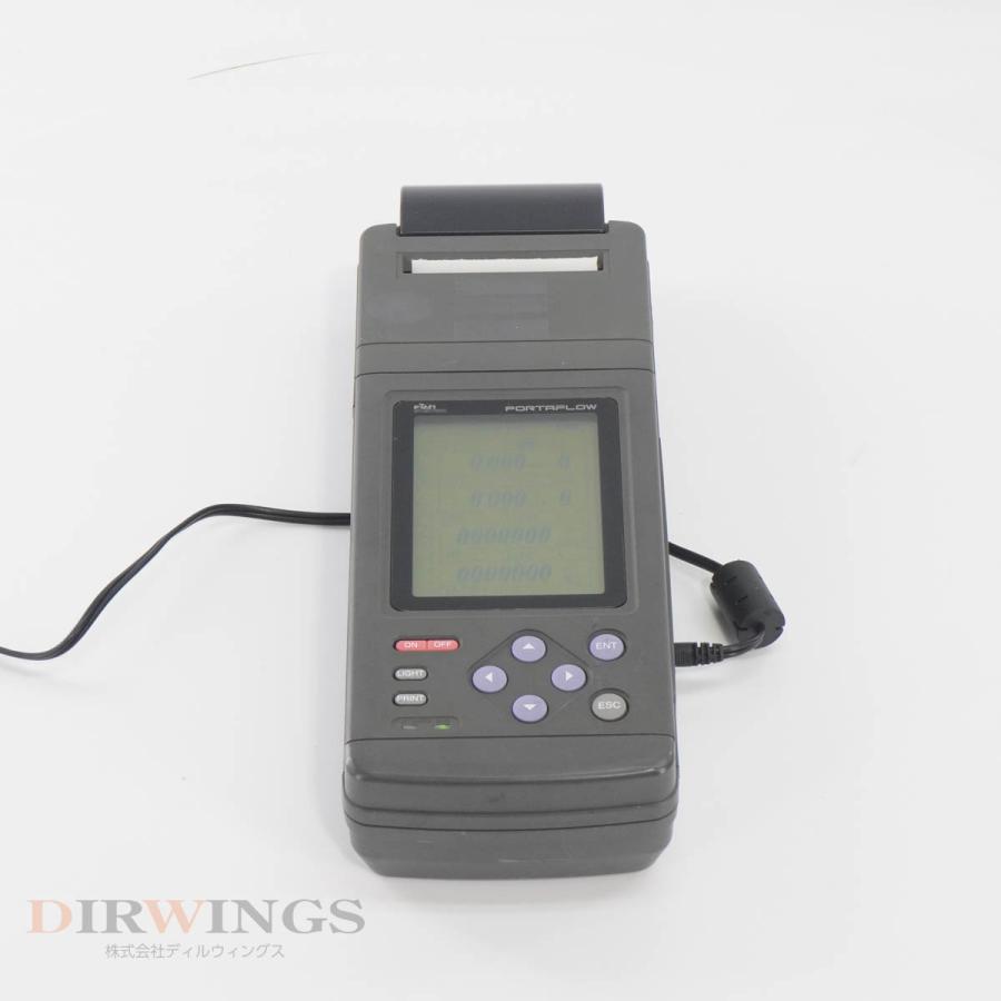 [DW]USED FUJI ELECTRIC FLC S1012 PORTAFLOW Ultrasonic Flow Meter ポータブル形 ...