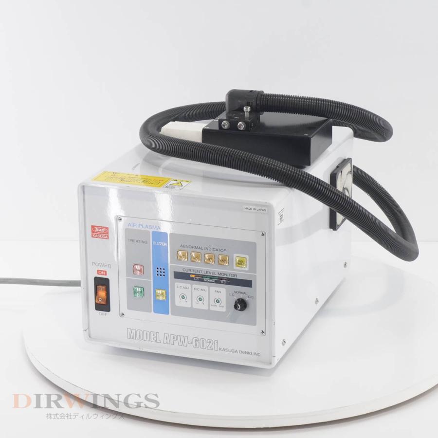 [DW]USED 8日保証 KASUGA APW-602f エアプラズマ コロナ放電表面改質器 コロナ・プラズマ処理装置 [05895 ...