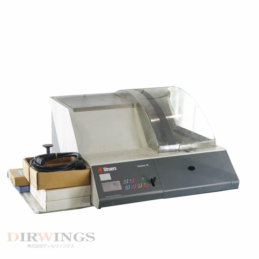 [PG]USED 8日保証 Struers Secotom-10 05036127 精密切断機 取扱説明書 [05899-0022 ...
