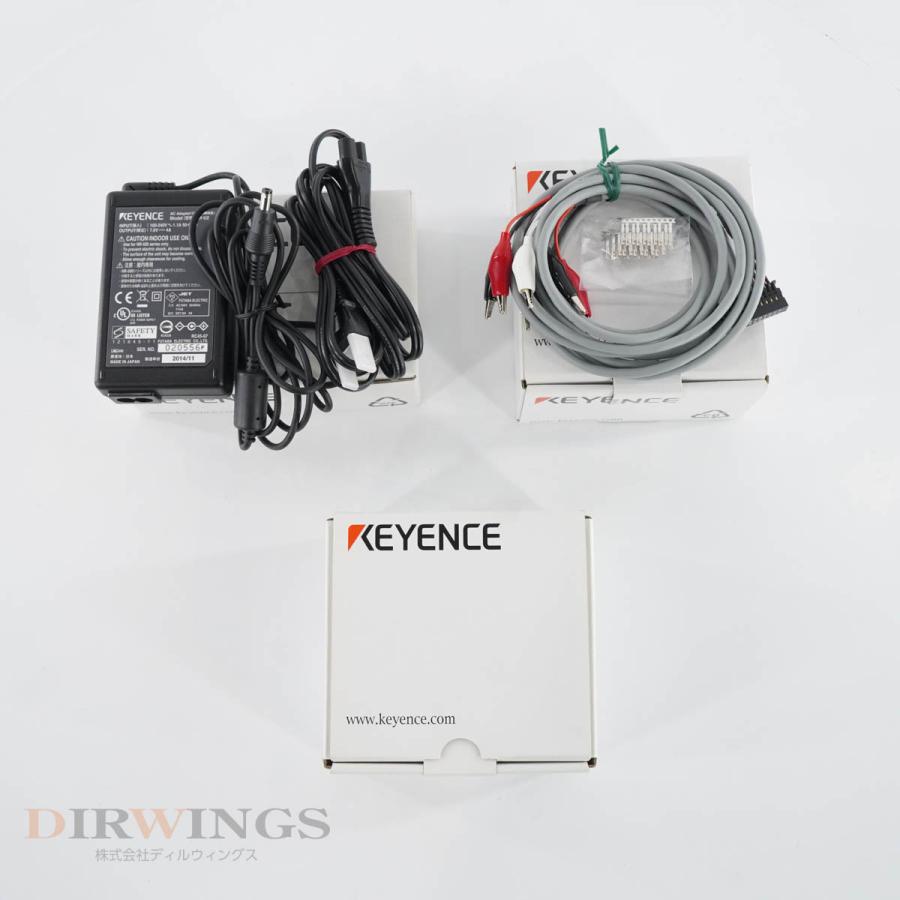 [PG]USED 8日保証 セット KEYENCE NR-500 NR-HA08 マルチ入力データロガー 高速アナログ計測ユニット AC ...