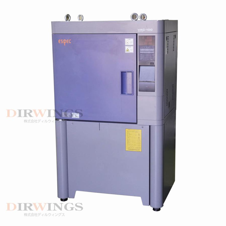 [DW]USED 8日保証 ESPEC VAC-100 VAC-100PR Vacuum Oven 真空オーブン 環境試験器 三相200V ...