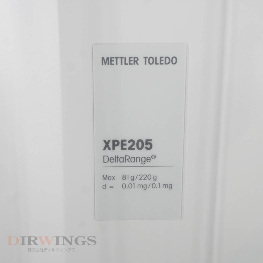 [DW]USED 8日保証 METTLER TOLEDO XPE205 XPE205DRV DeltaRange Balance 分析天びん ...