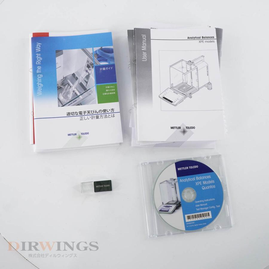 [DW]USED 8日保証 METTLER TOLEDO XPE205 XPE205DRV DeltaRange Balance 分析天びん ...