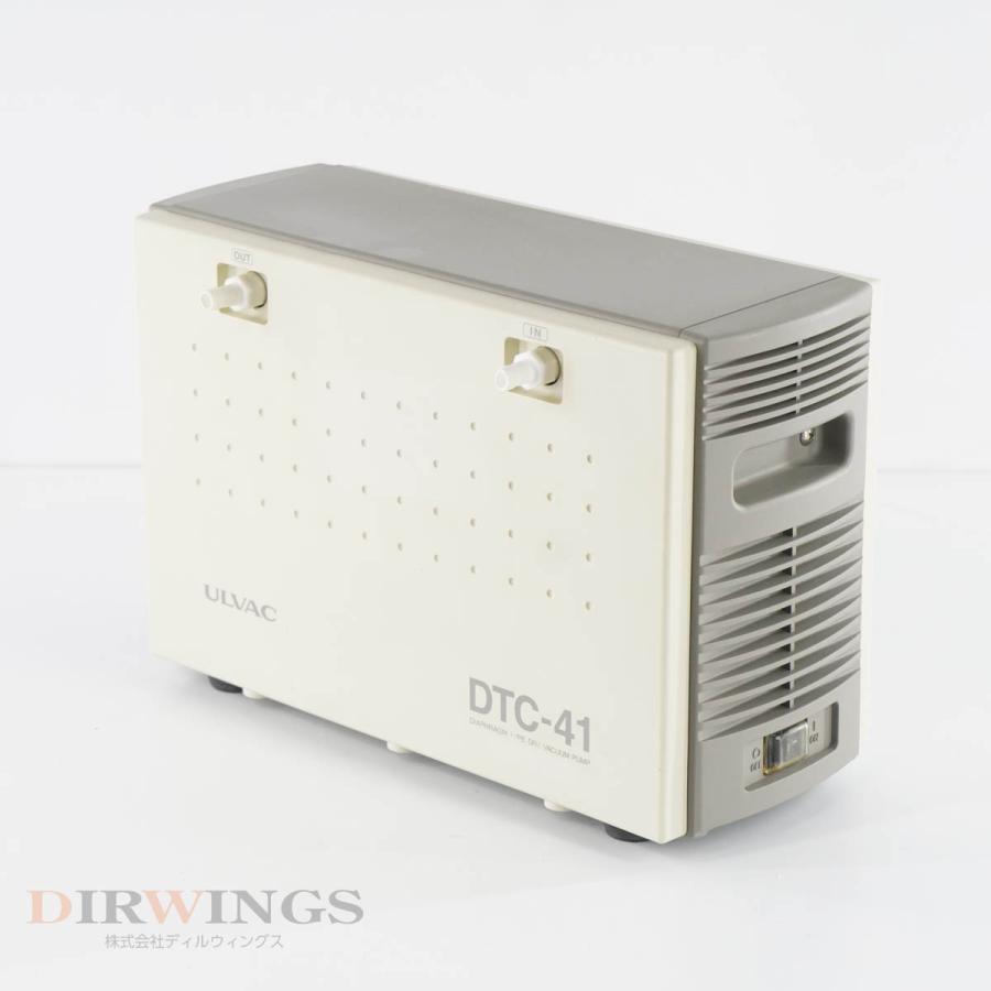 [JB]USED 保証なし ULVAC DTC-41 DIAPHRAGM TYPE DRY VACUUM PUMP ダイアフラム型ドライ真空ポンプ 50/60Hz 100V [05926 ...
