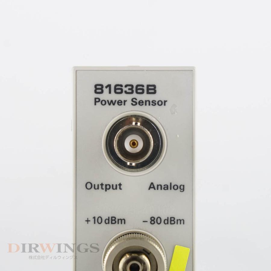 [DW]USED 8日保証 Agilent 81636B ATO-64804 Power Sensor Module 高速光パワーセンサー ...