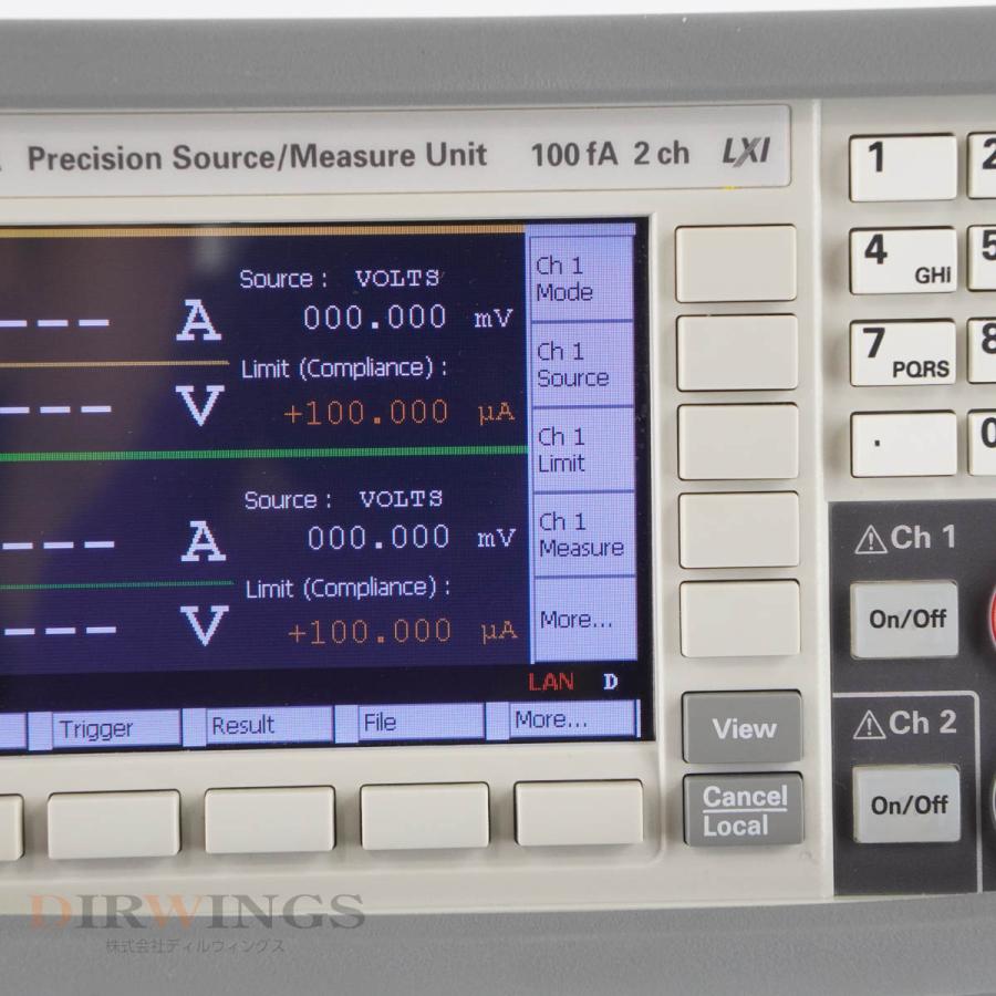 [DW]USED 8日保証 Keysight B2902A LXI Precision Source/Measure Unit プレシジョン ...