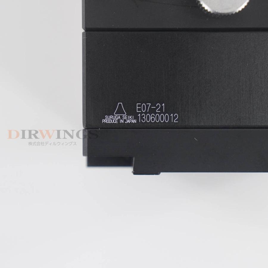 [DW]USED 8日保証 SURUGA SEIKI E07-21 ステージ部品 [05930-0045] : ソクラボショップ - 通販 - Yahoo!ショッピング