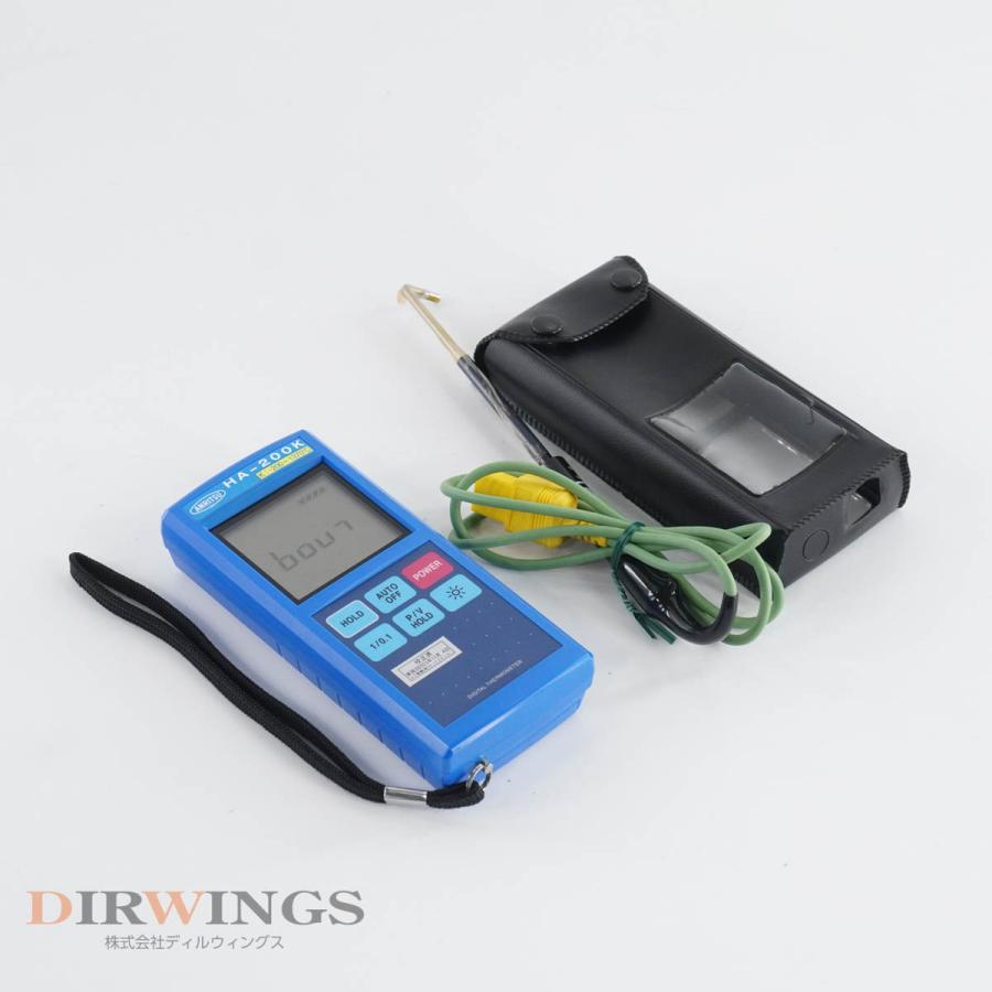 [JB]USED 保証なし Anritsu HA-200K DIGITAL THERMOMETER デジタル表面温度計 K -200~1370℃ [05940-0003] : ソクラボショップ ...