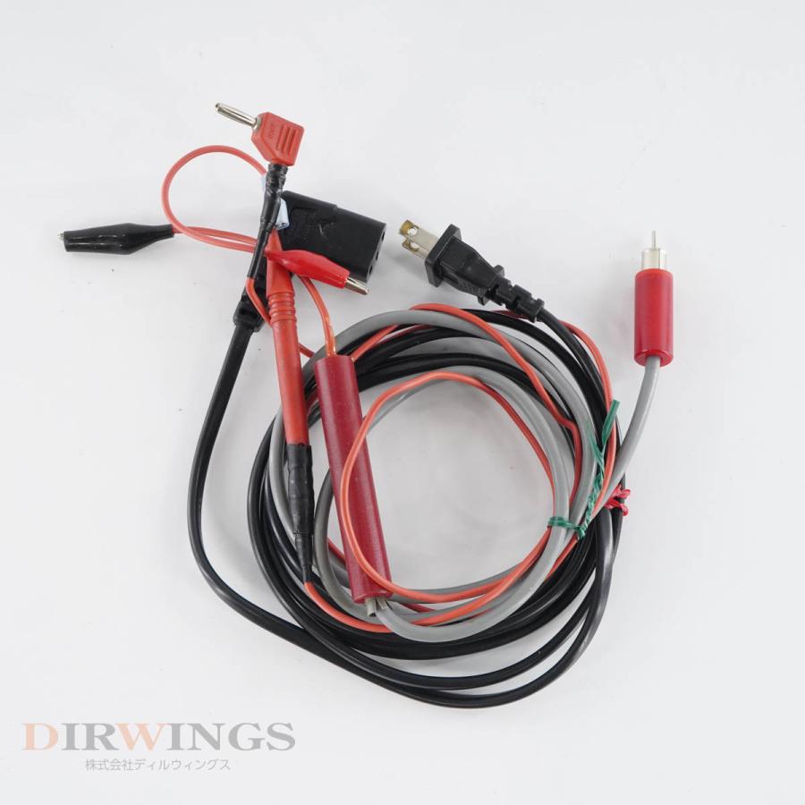 [DW]USED 8日保証 TOA HIOKI SM-8206 SUPER MEGOHMMETER 警報装置付超絶縁計 電源コード [05940-0029] :05940-0029 ...