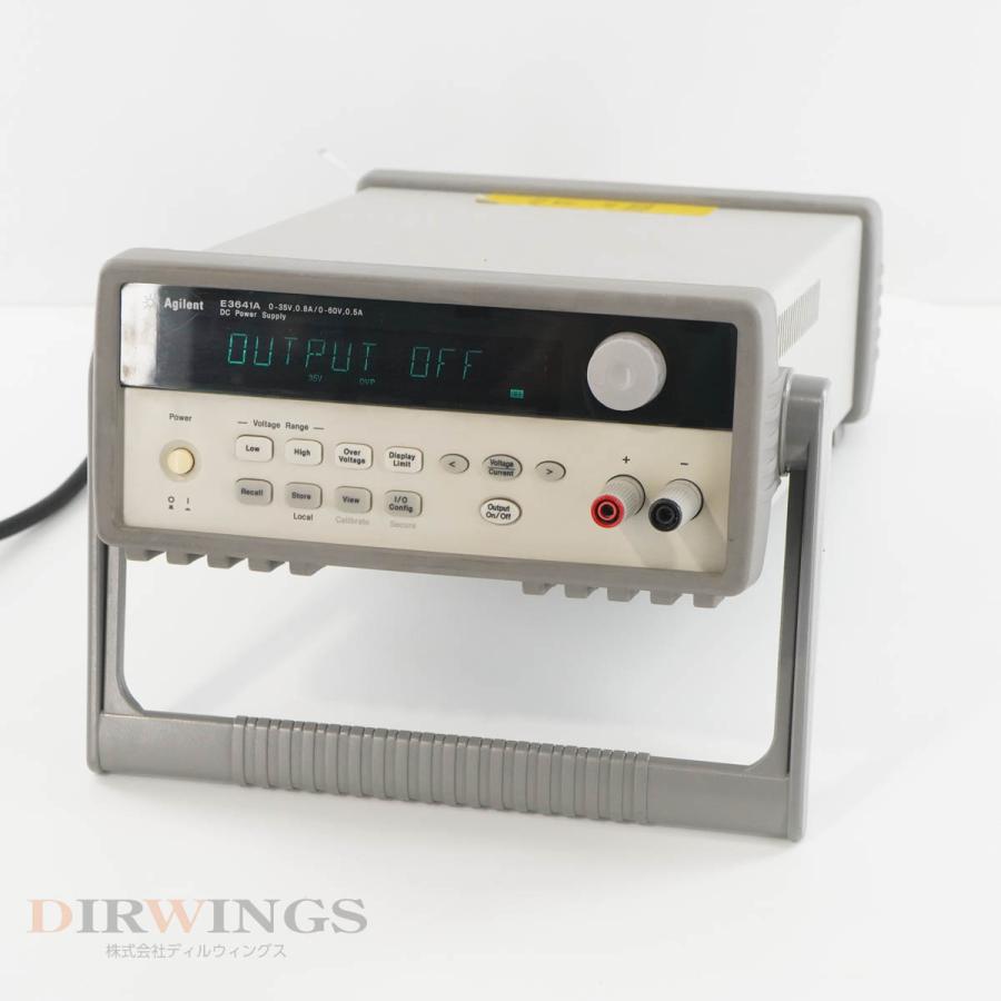 [DW]USED 8日保証 Agilent E3641A DC Power Supply DC電源 パワーサプライ OPT 0E9 0-35V ...