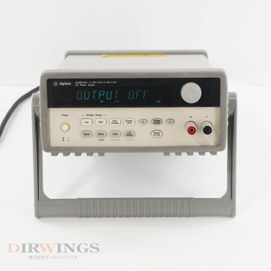 [DW]USED 8日保証 Agilent E3641A DC Power Supply DC電源 パワーサプライ OPT 0E9 0-35V ...
