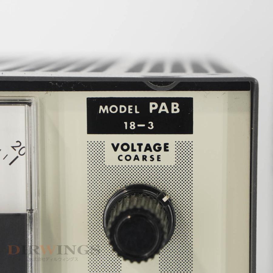 [DW]USED 8日保証 4台セット KIKUSUI PAB18-3 REGULATED DC POWER SUPPLY 直流安定化電源 ...
