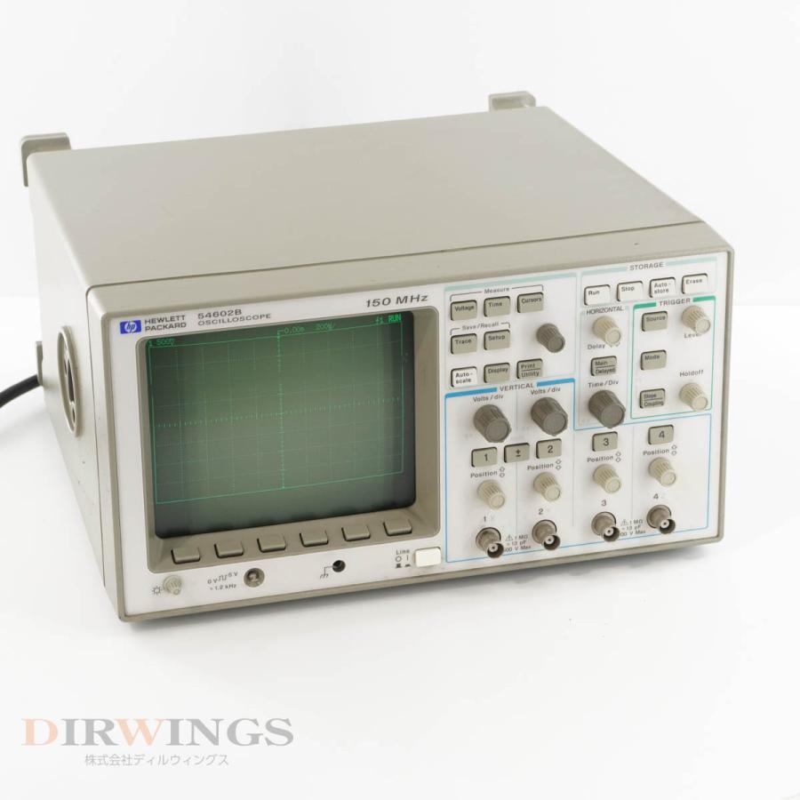 [JB]USED 保証なし hp 54602B OSCILLOSCOPE オシロスコープ 54657A 150MHz [05941-0123 ...