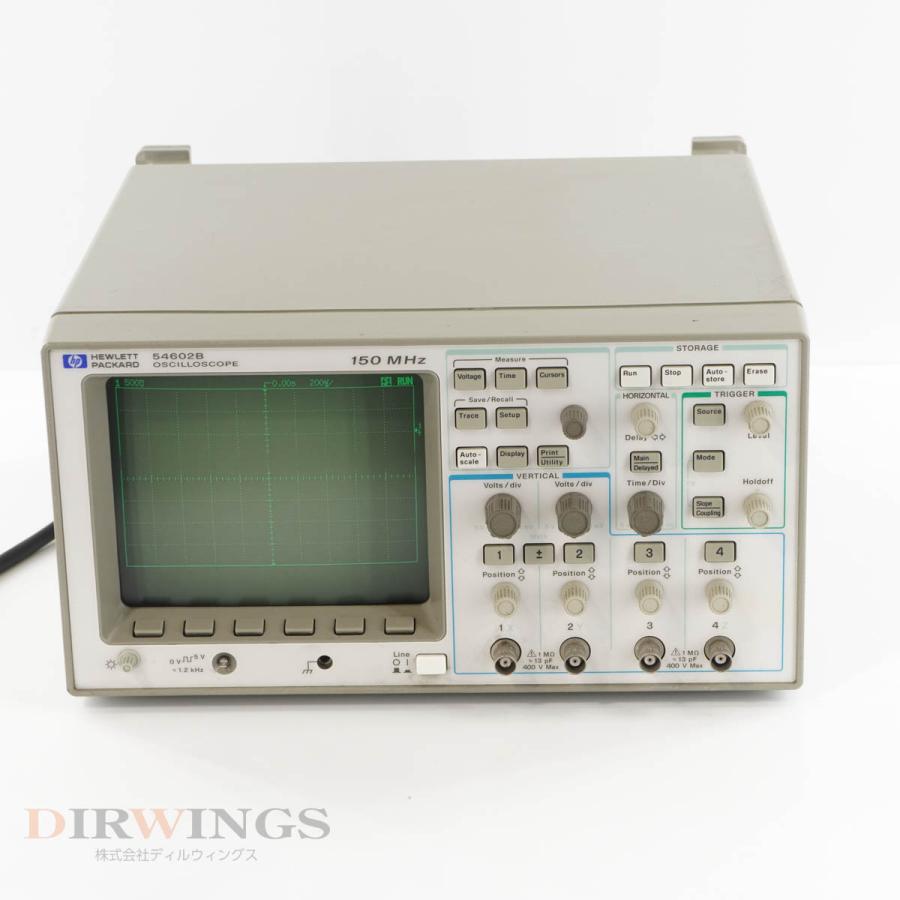 [JB]USED 保証なし hp 54602B OSCILLOSCOPE オシロスコープ 54657A 150MHz [05941-0123] : ソクラボショップ - 通販 - Yahoo ...