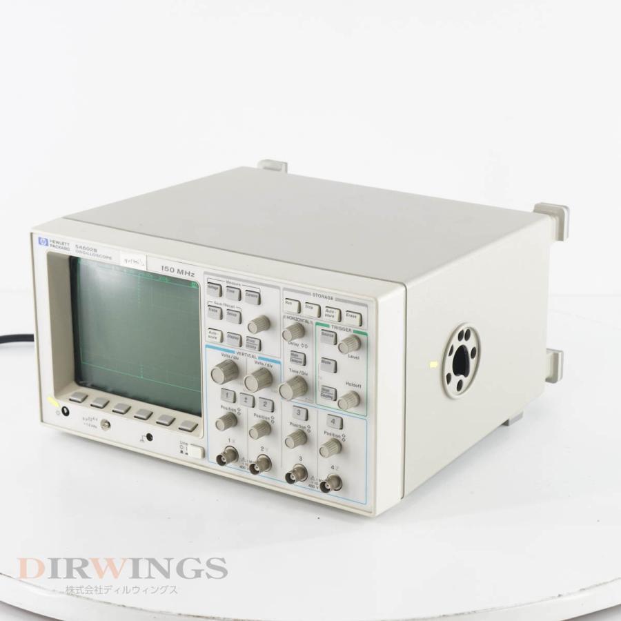 [DW]USED 8日保証 セルフテストPASS hp 54602B OSCILLOSCOPE オシロスコープ 54657A 150MHz ...