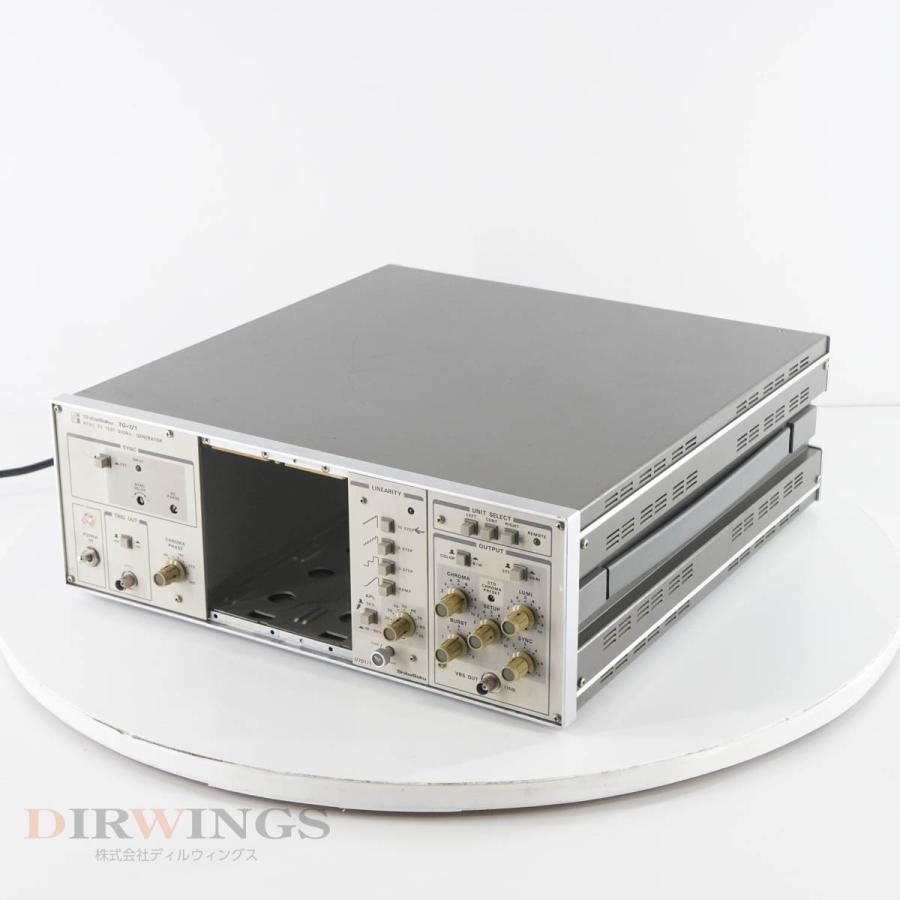 [DW]USED 8日保証 Shibasoku TG-7/1 NTSC TV TEST SIGNAL GENERATOR TV試験信号発生器 ...