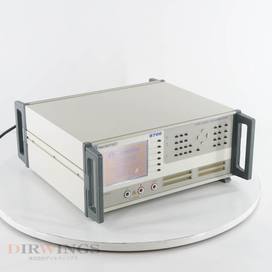 [DW]USED 8日保証 MICROTEST 8700 128P 4-WIRE UNIVERSAL CABLE/HARNESS TESTER ...