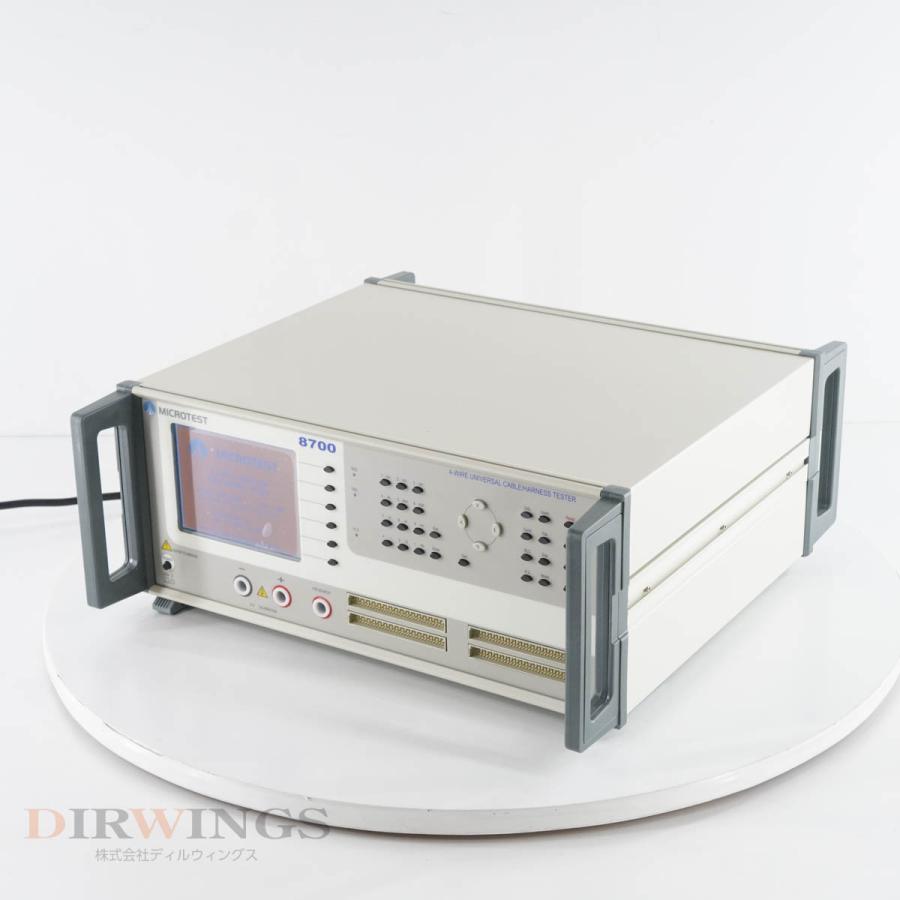 [DW]USED 8日保証 MICROTEST 8700 128P 4-WIRE UNIVERSAL CABLE/HARNESS TESTER ...