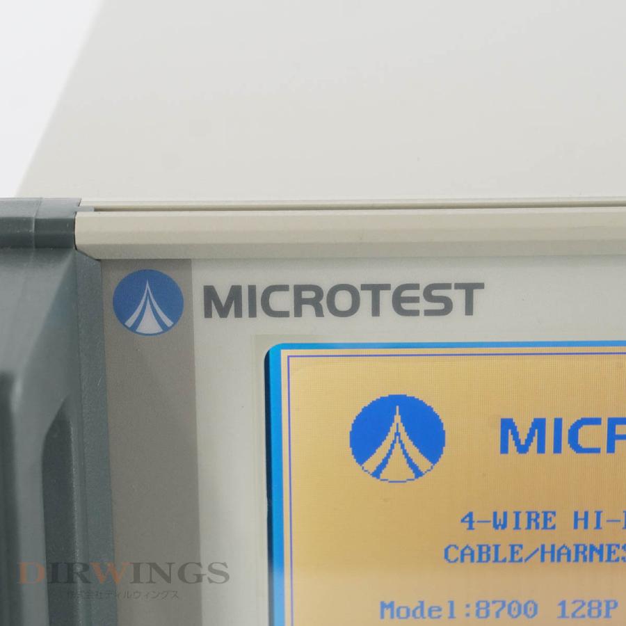 [DW]USED 8日保証 MICROTEST 8700 128P 4-WIRE UNIVERSAL CABLE/HARNESS TESTER ...