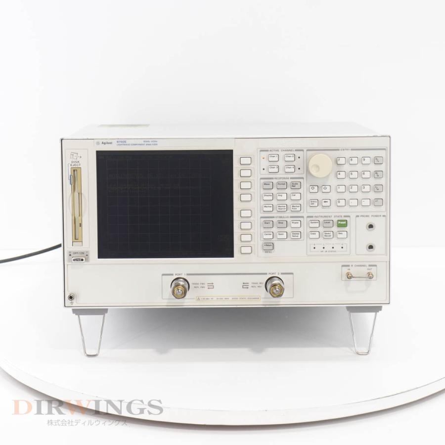 [DW]USED 8日保証 02/2023CAL Agilent 8702E LIGHTWAVE COMPONENT ANALYZER 光 ...