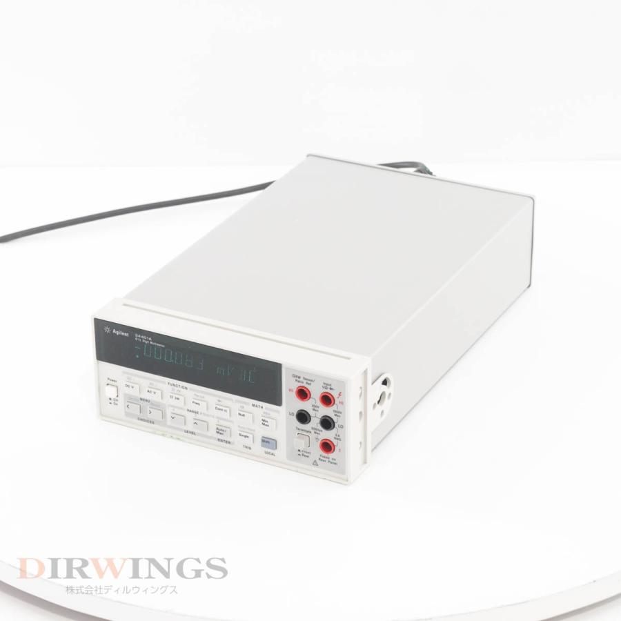 [DW]USED 8日保証 Agilent 34401A 6 1/2 Digit Multimeter デジタルマルチメーター [05946 ...