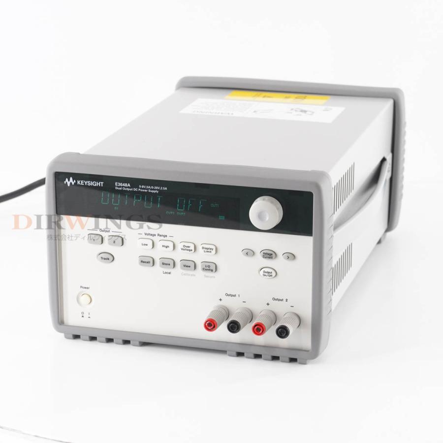 [DW]USED 8日保証 34台入荷 Keysight E3648A Dual Output DC Power Supply デュアル出力 ...