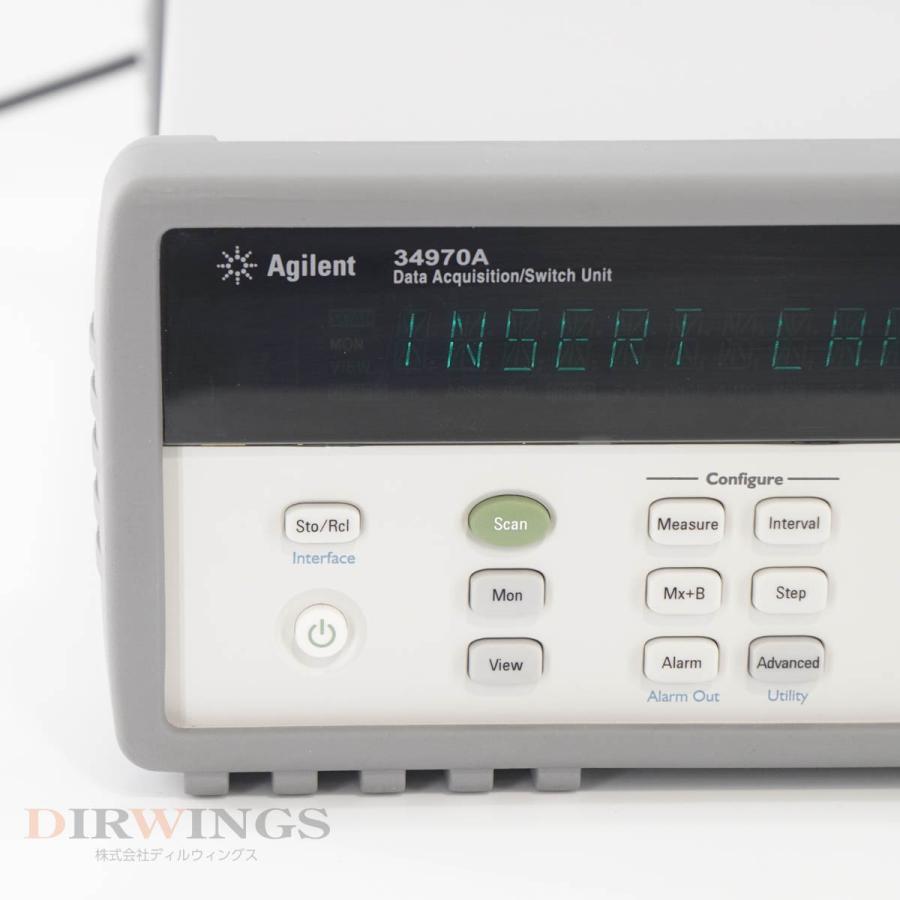 [DW]USED 8日保証 Agilent 34970A Data Acquisition/Switch Unit データ収集/スイッチユニット [05946-0111] : ソクラボショップ ...