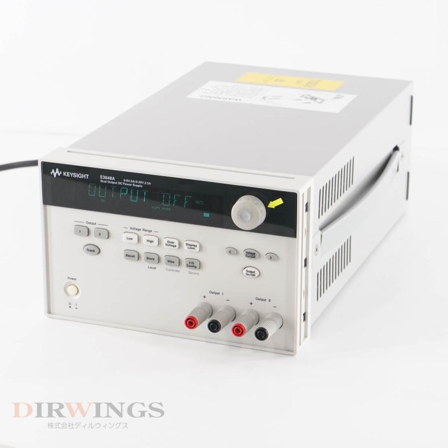 [DW]USED 8日保証 Keysight E3648A Dual Output DC Power Supply デュアル出力電源 DC電源 ...