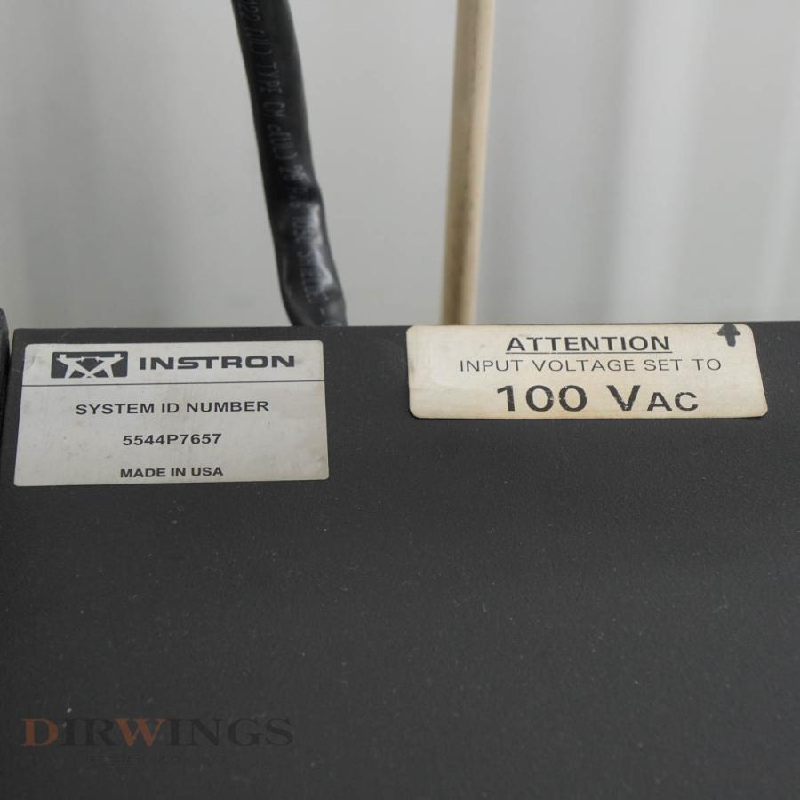 [DW]USED 8日保証 INSTRON 5544 5500シリーズ 試験機 万能試験機 電源コード ソフトウェア PC付 [05960 ...