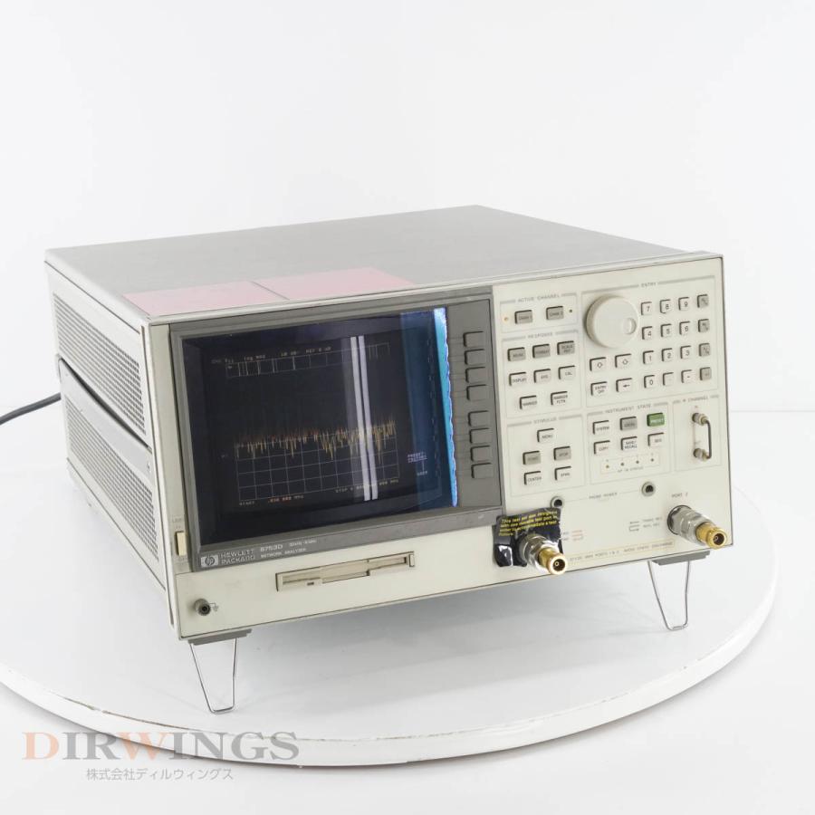 [JB]USED 保証なし hp 8753D NETWORK ANALYZER ネットワークアナライザー OPT 006 010 30kHz ...