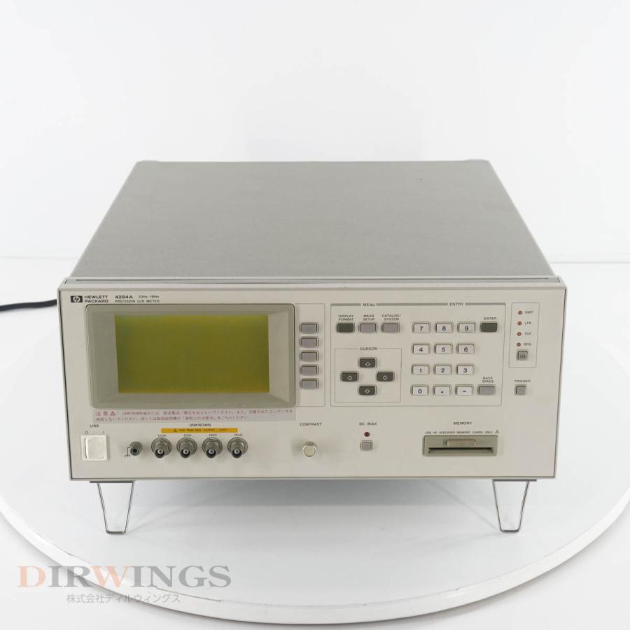 [DW]USED 8日保証 hp 4284A PRECISION LCR METER プレジションLCRメーター 20Hz-1MHz ...
