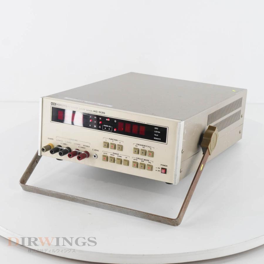 [DW]USED 8日保証 KOKUYO KC-535 KDK LCR METER LCRメーター [05967-0015] : ソクラボ ...