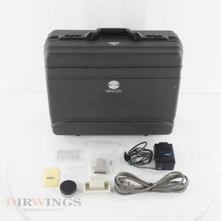 [DW]USED 8日保証 MINOLTA CM-2002 SPECTROPHOTOMETER 分光測色計 ACアダプター [05967 ...