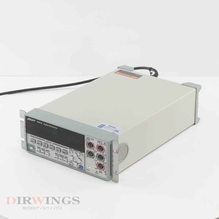 [DW]USED 8日保証 07/2022CAL ADCMT 7461A Digital Multimeter デジタルマルチメーター ...
