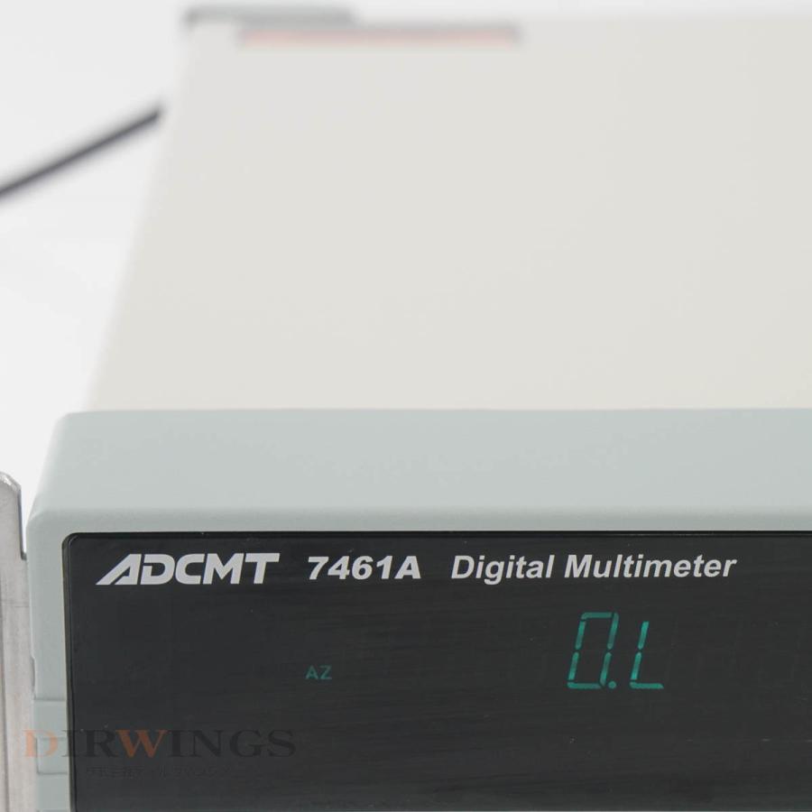 [DW]USED 8日保証 07/2022CAL ADCMT 7461A Digital Multimeter デジタルマルチメーター ...