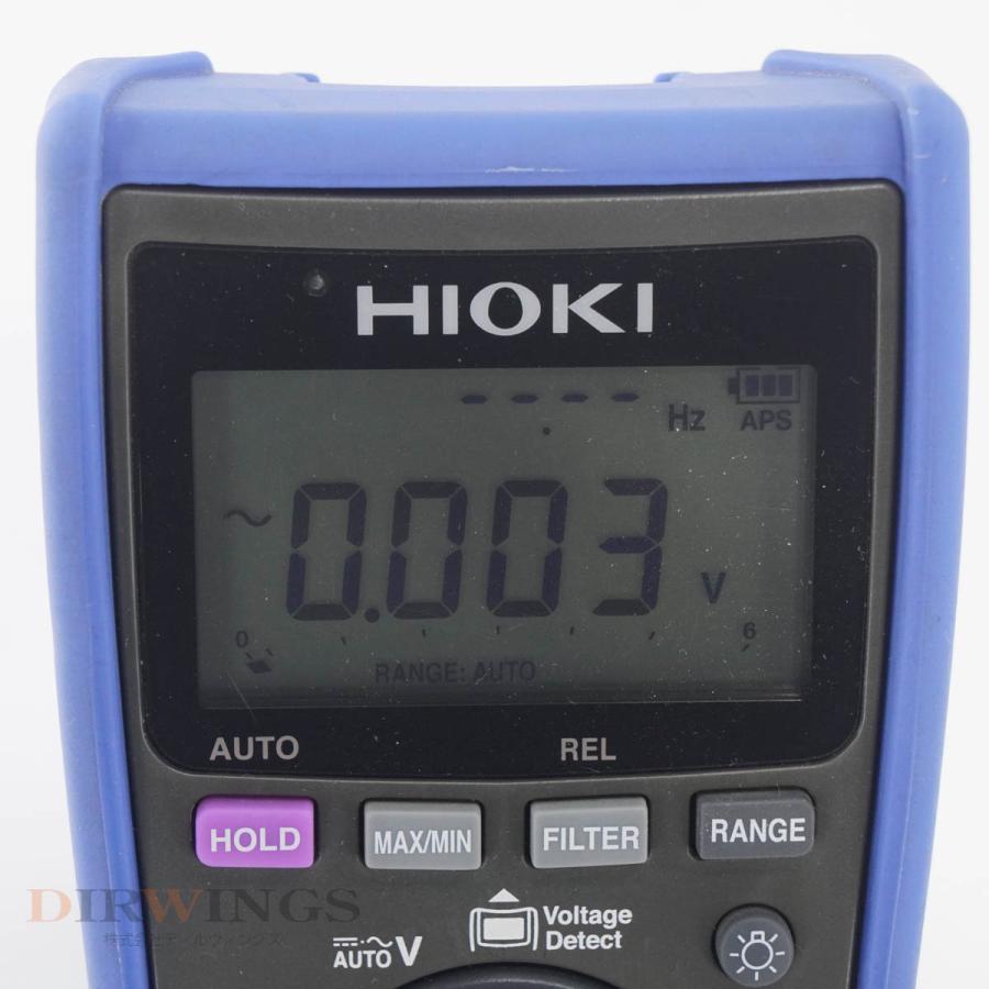 [DW]USED 8日保証 校正2025年2月まで有効 HIOKI DT4254 DIGITAL MULTIMETER デジタルマルチメーター 取扱説明書 [05977-0025 ...