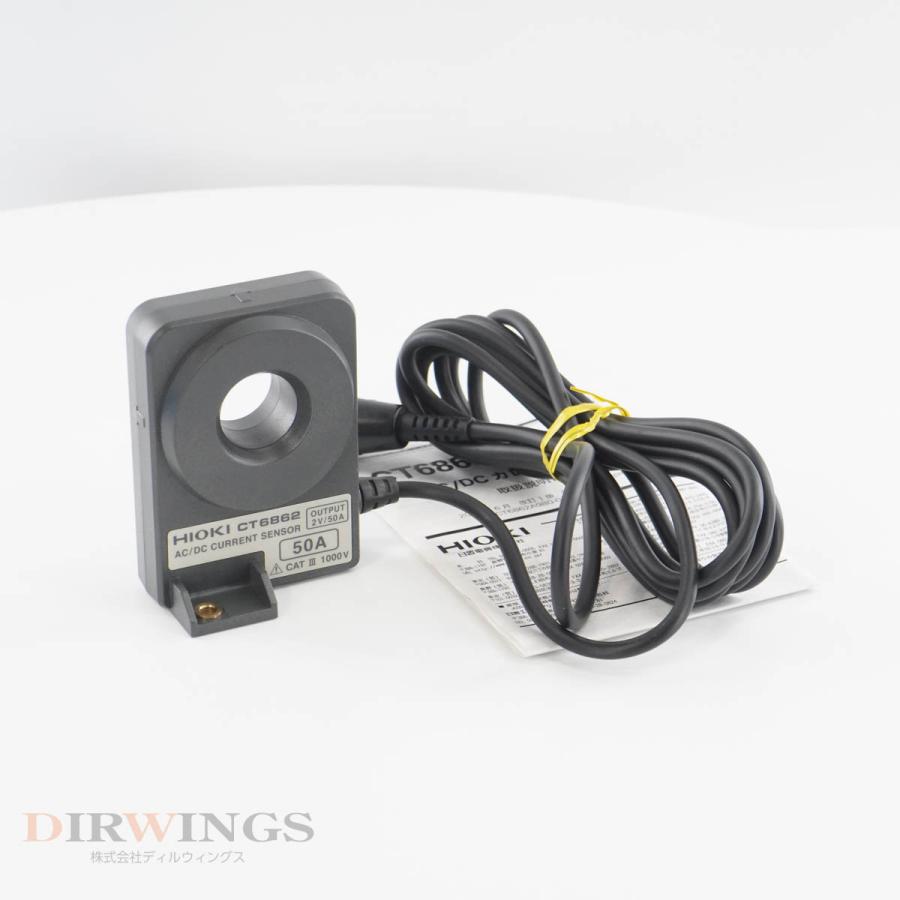 [DW]USED 8日保証 06/2022CAL HIOKI CT6862 AC/DC CURRENT SENSOR AC/DCカレント ...