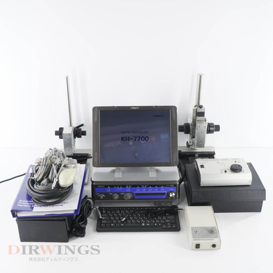 [JB]USED 保証なし HIROX KH-7700 DIGITAL MICROSCOPE デジタルマイクロスコープ MXG-5040RZ ...