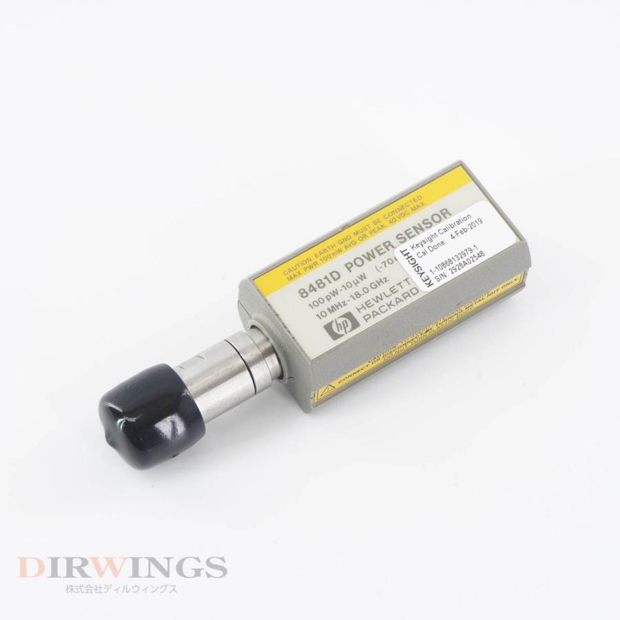 [DW]USED 8日保証 hp 8481D POWER SENSOR パワーセンサー 10MHz-18.0GHz [05982-0028 ...