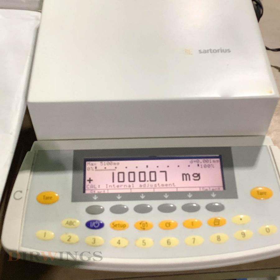 [JB]USED 保証なし sartorius ME5 ジーニアスシリーズ Micro Balance ミクロ天びん 電子天秤 電子天びん ...