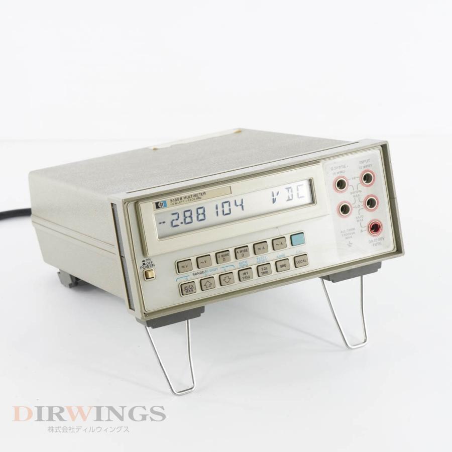 [DW]USED 8日保証 セルフテストOK hp 3468B MULTIMETER マルチメーター [05986-0001] : ソクラボ ...