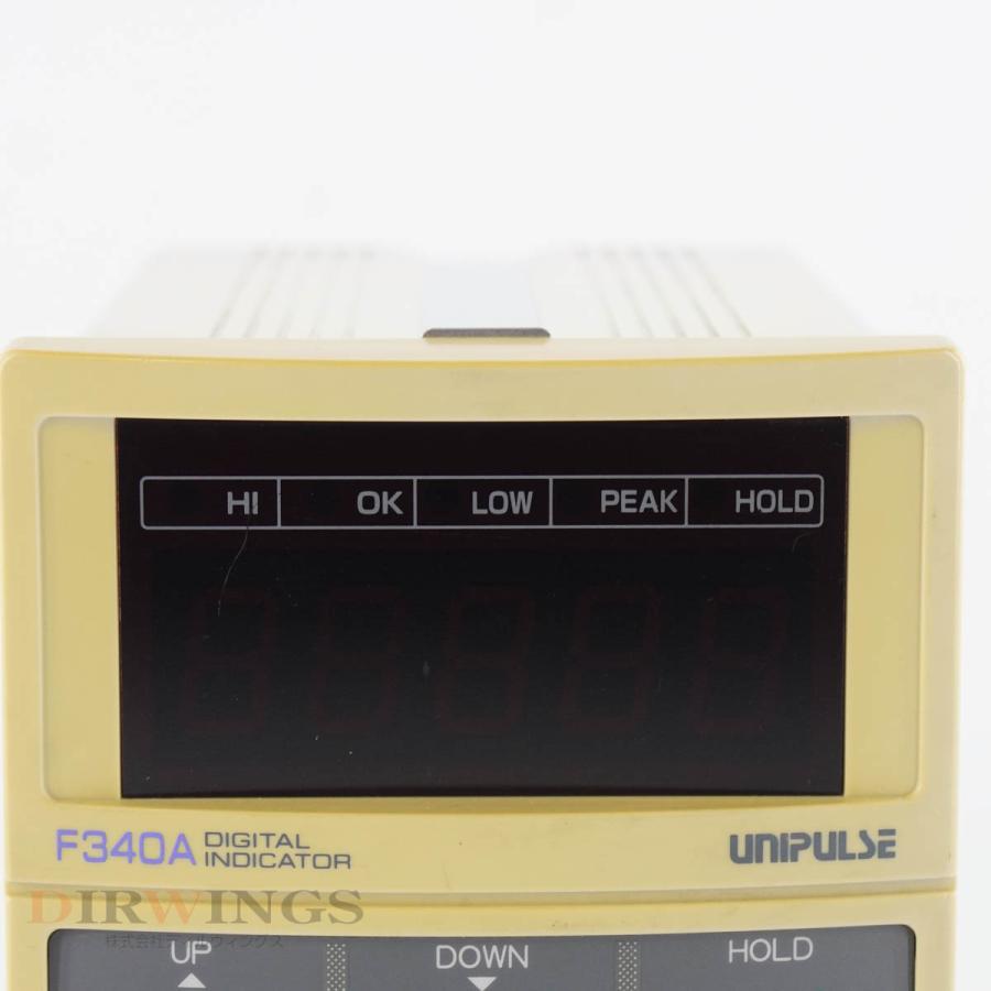 [PG]USED 8日保証 UNIPULSE F340A DIGITAL INDICATOR デジタルインジケータ 指示計 [05994 ...