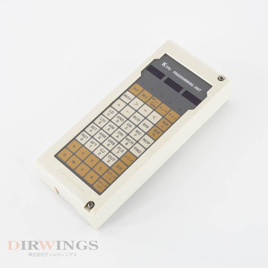 [PG]USED 8日保証 MITSUBISHI K7PU PROGRAMMING UNIT SEQUENCE CONTROLLER ...