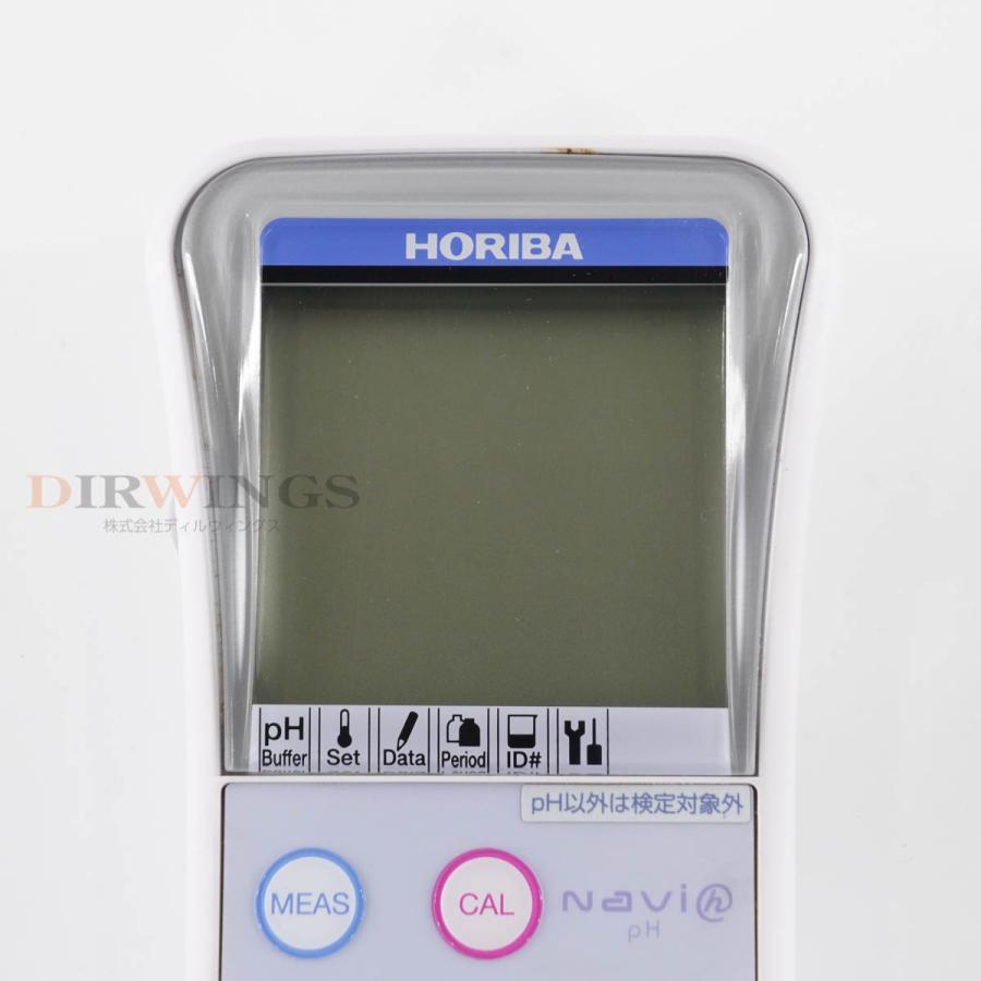 [DW]USED 8日保証 検定2027年11月まで有効 HORIBA D-52 pH METER pHメーター pH計 ガラス電極式水素 ...