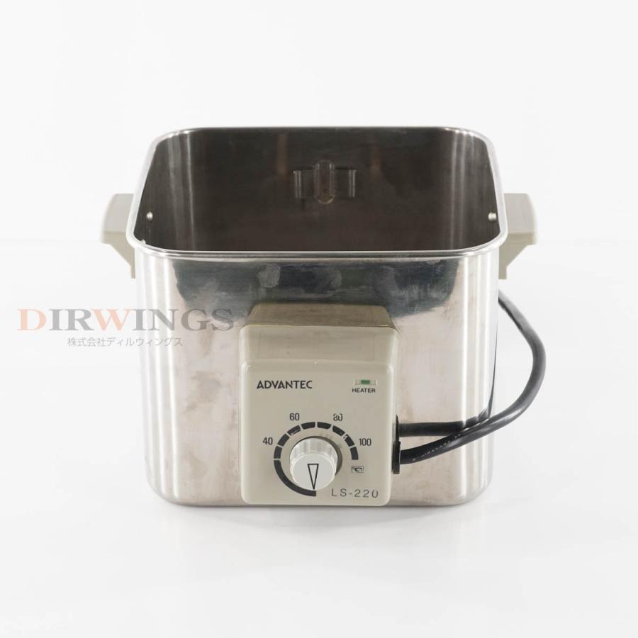 [DW]USED 8日保証 ADVANTEC LS-220 Water Bath ウォーターバス 恒温液槽 [06005-0046] : 06005-0046 : DIRWINGSショップ ...