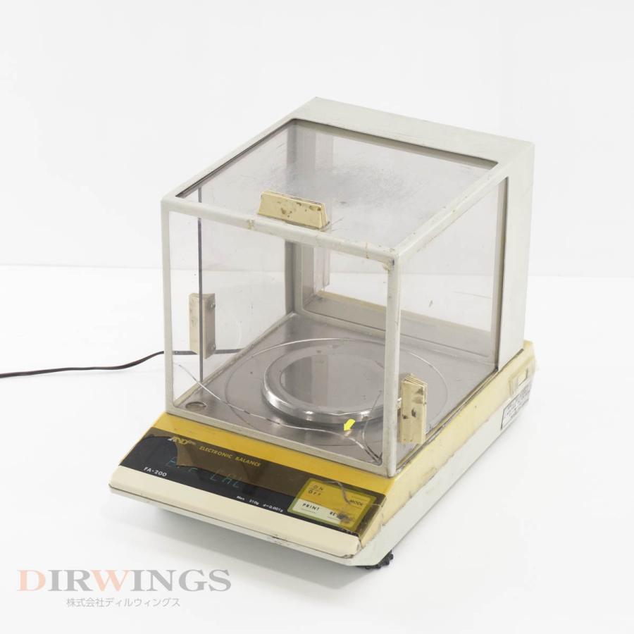 [JB]USED 保証なし A＆D FA-200 ELECTRONIC BALANCE 電子天びん 天秤 ひょう量210g ACアダプター [06007-0010] : ソクラボショップ ...