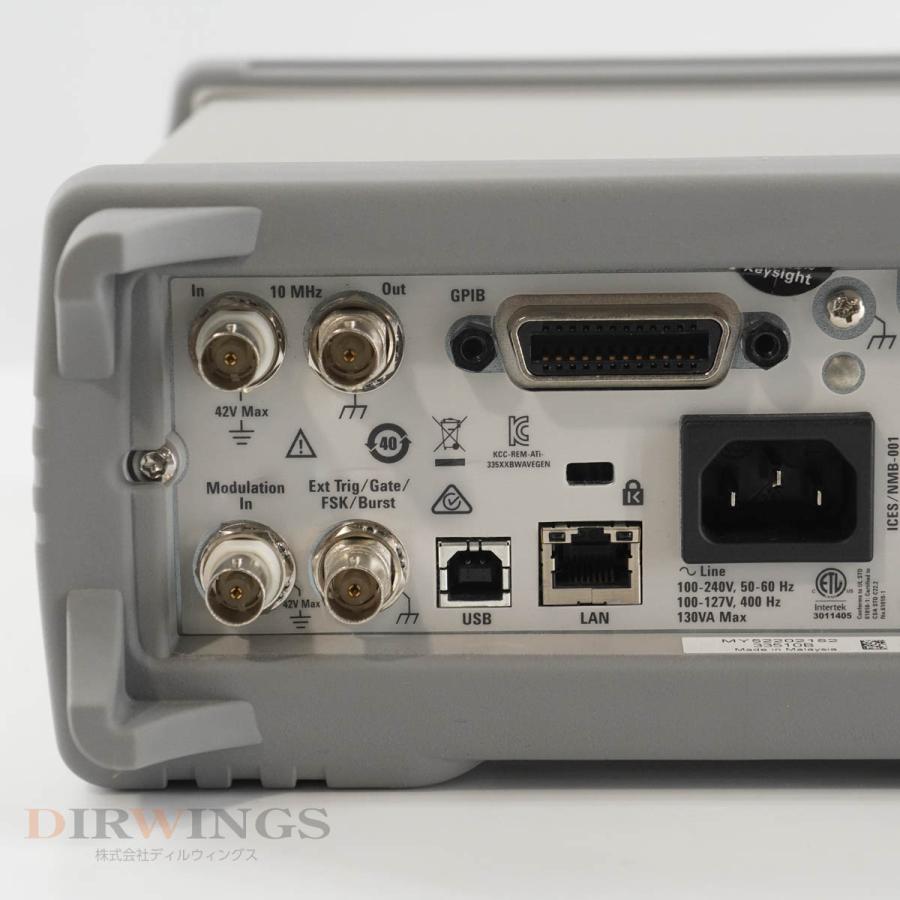 [DW]USED 8日保証 Keysight 33510B 33500B Trueform Waveform Generator 波形発生器 ...