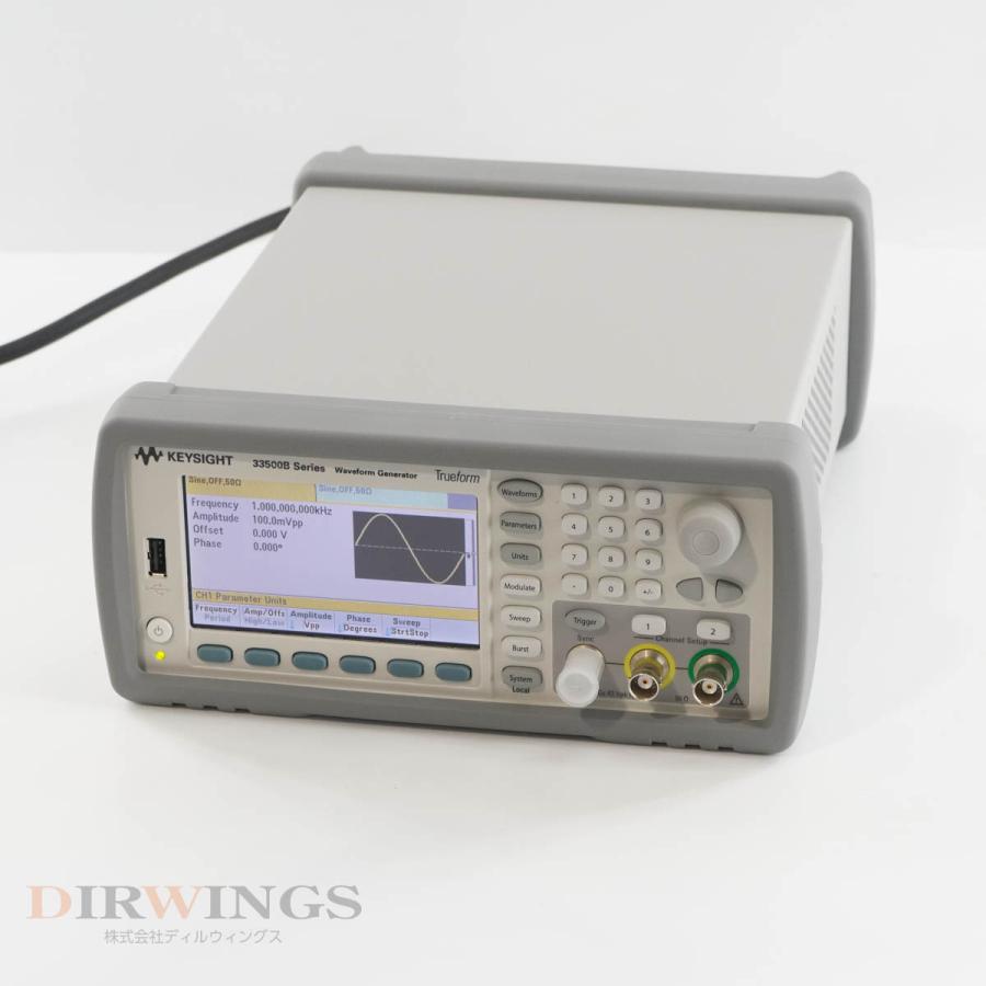 [DW]USED 8日保証 Keysight 33510B 33500B Trueform Waveform Generator 波形発生器 ...