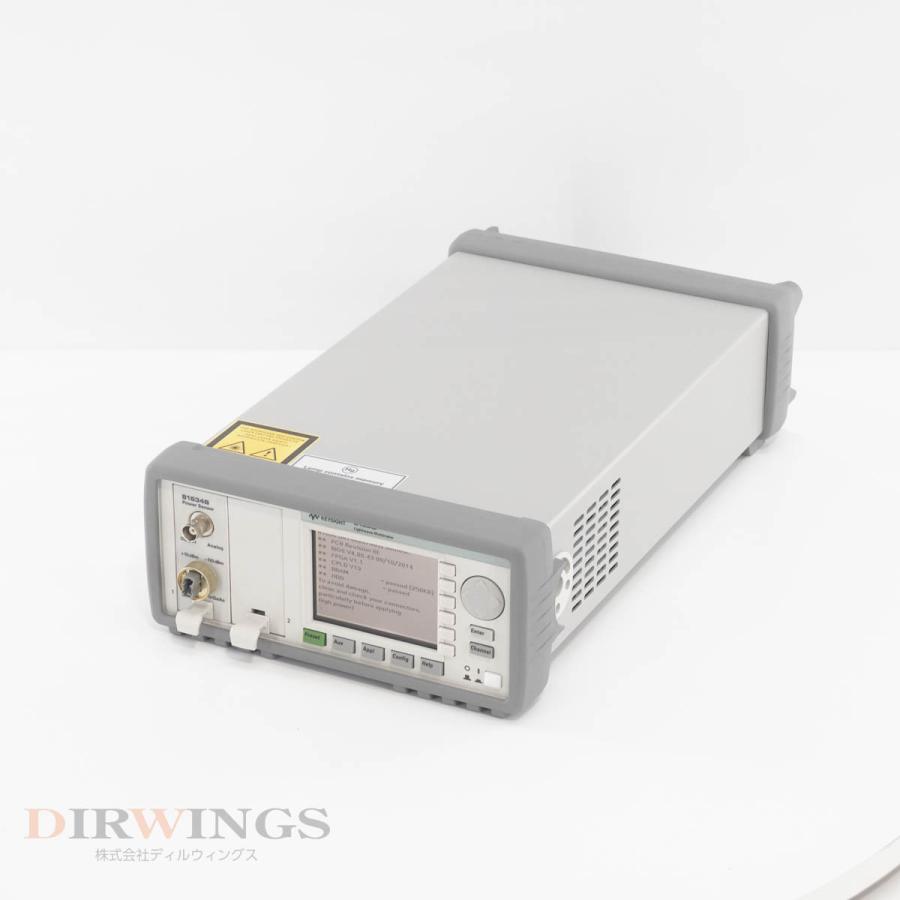 [DW]USED 8日保証 Keysight 8163B Lightwave Multimeter ライトウェーブマルチメーター 光マルチ ...